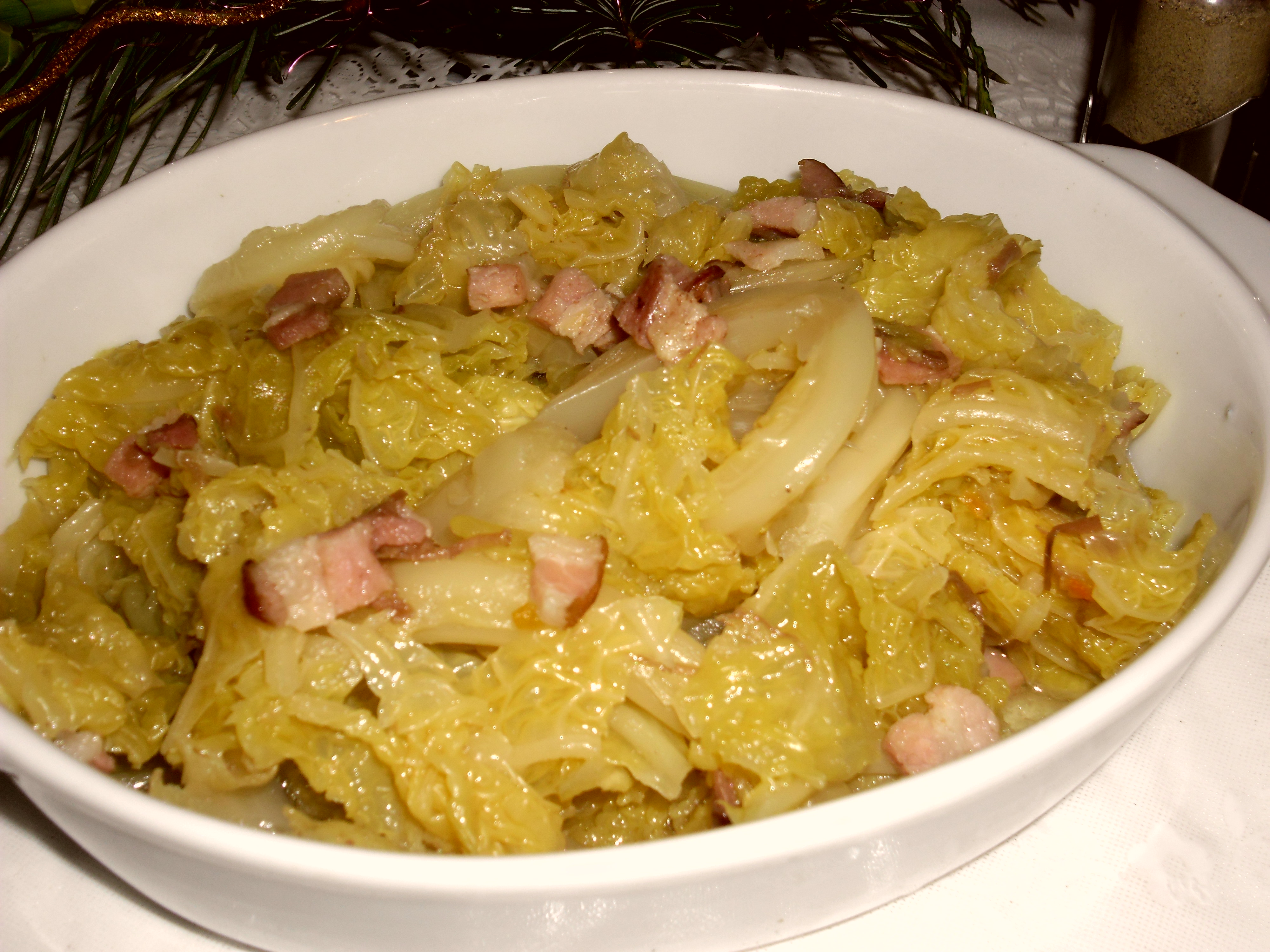 Recept: Dušená kapusta | Tradičnírecepty.cz