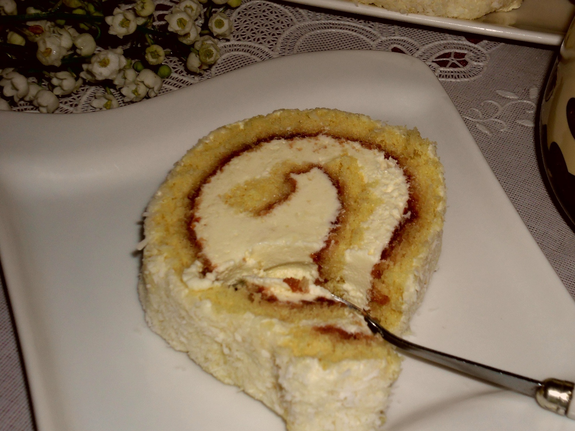 Recept: Kokosová roláda | Tradičnírecepty.cz