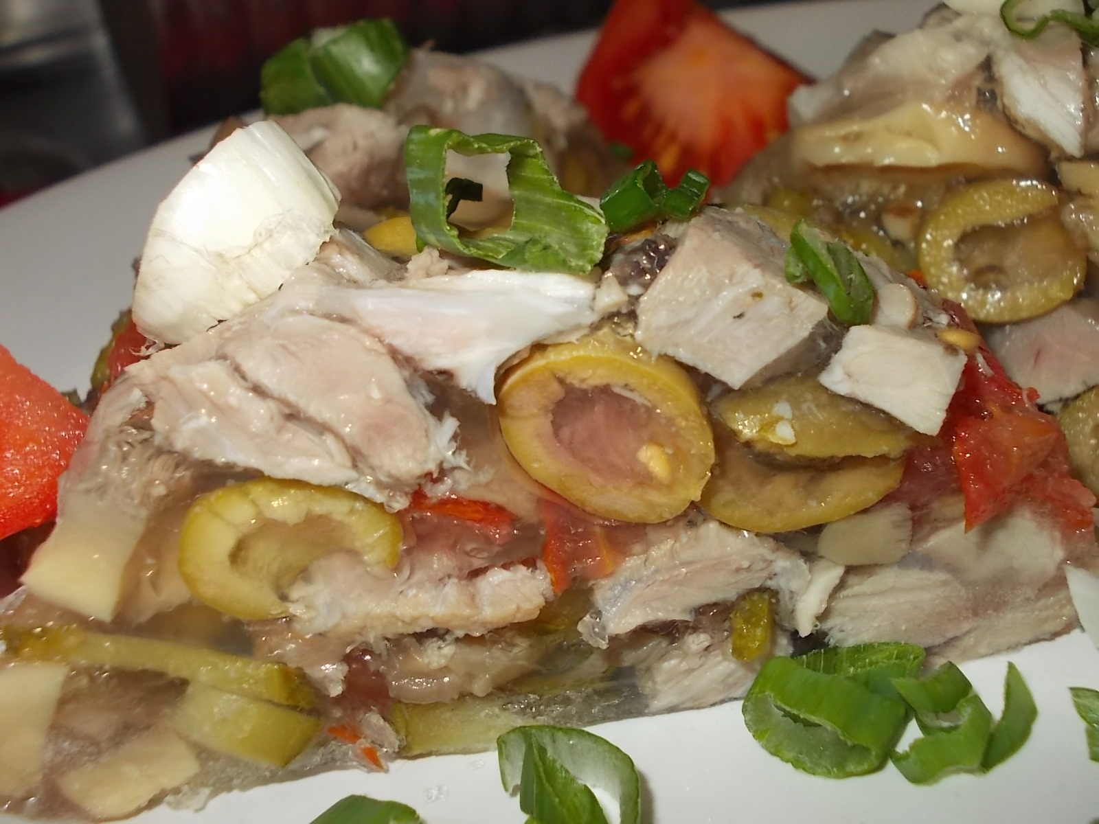 Recept: Domácí aspik s libového vepřového masa a zeleniny ...