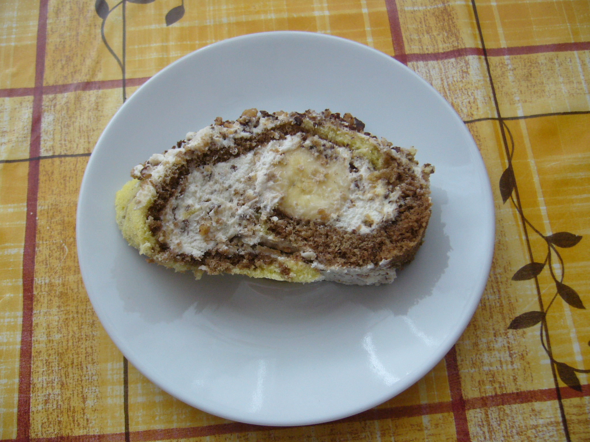 Recept: Banánová roláda s margotkou | Tradičnírecepty.cz