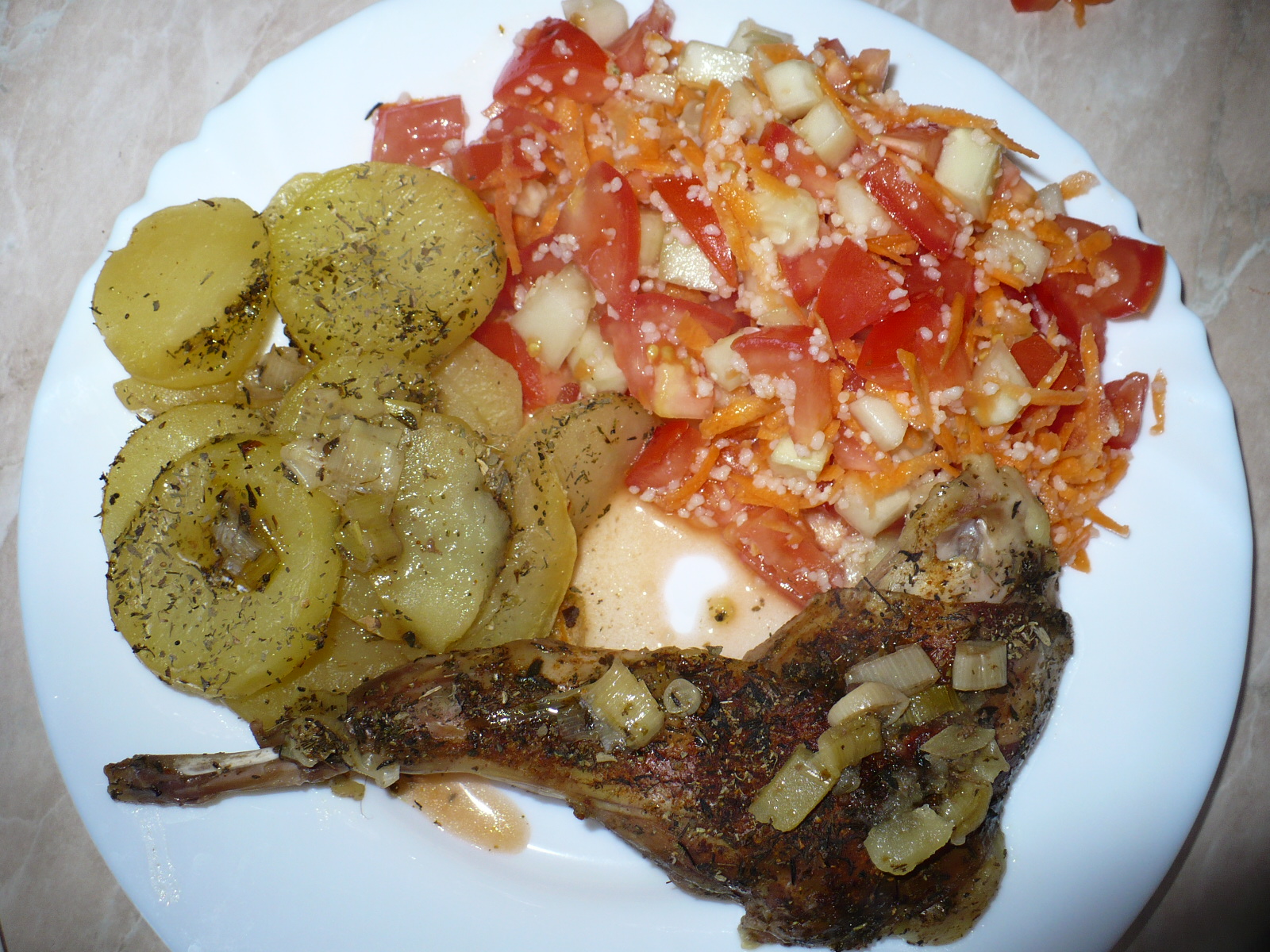 Recept: Pečený králík se zeleninou | Tradičnírecepty.cz