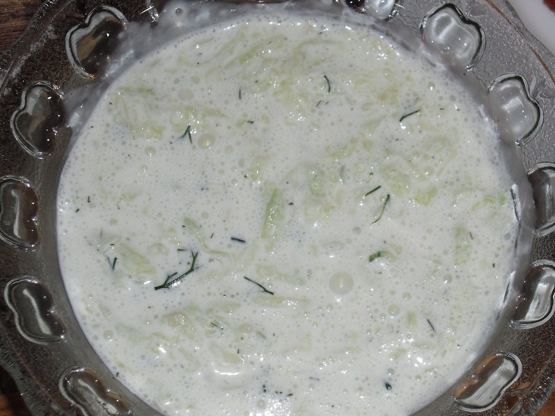 Recept: Polévka Tarator | Tradičnírecepty.cz