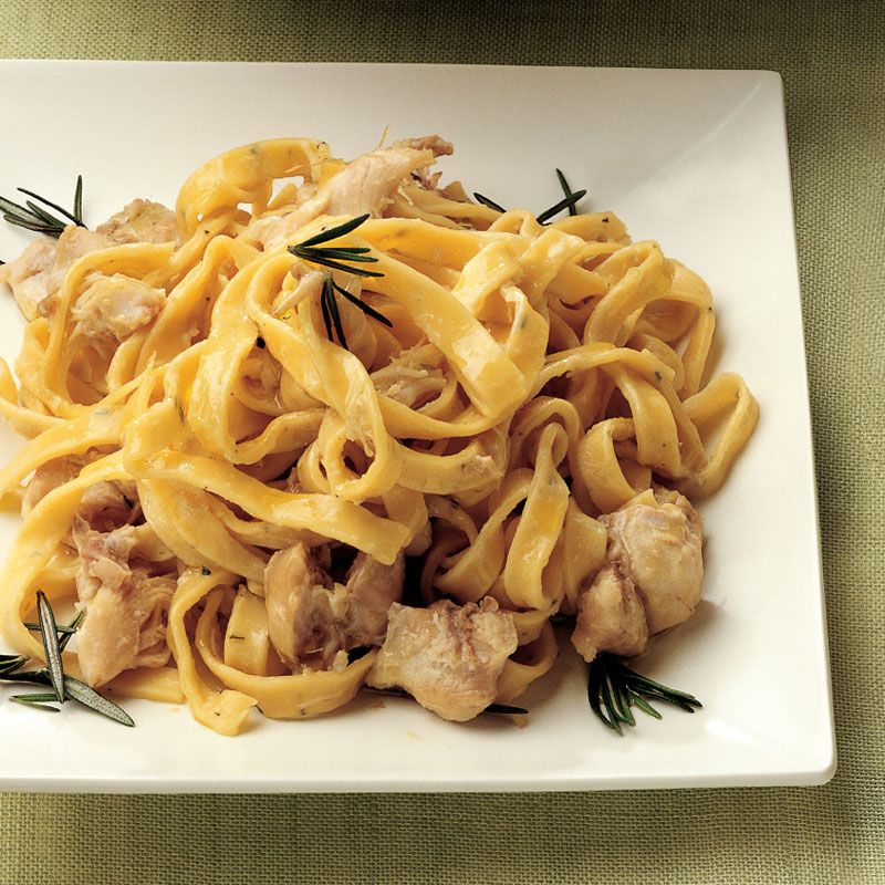 Recept: Recept Tagliatelle s parmezánovou omáčkou a liškami ...