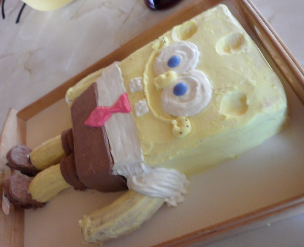 Recept: Dort Spongebob v kalhotách | Tradičnírecepty.cz