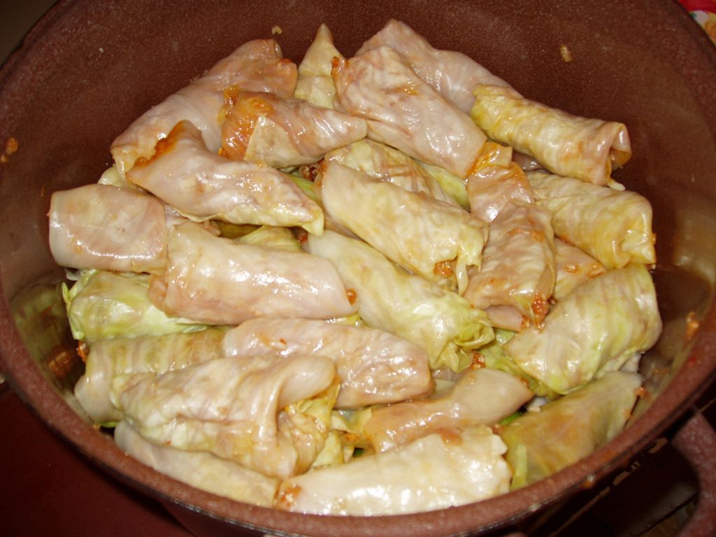 Recept: Holubky-Plněné zelné listy. | Tradičnírecepty.cz