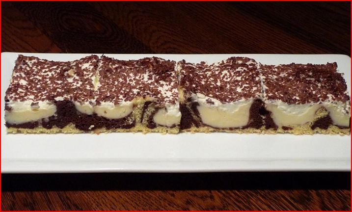 Recept: Výborné pudinkové řezy | Tradičnírecepty.cz