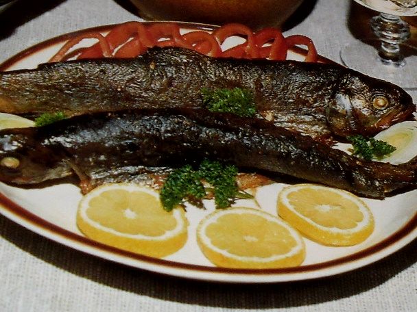 Recept: Pstruh na roštu | Tradičnírecepty.cz