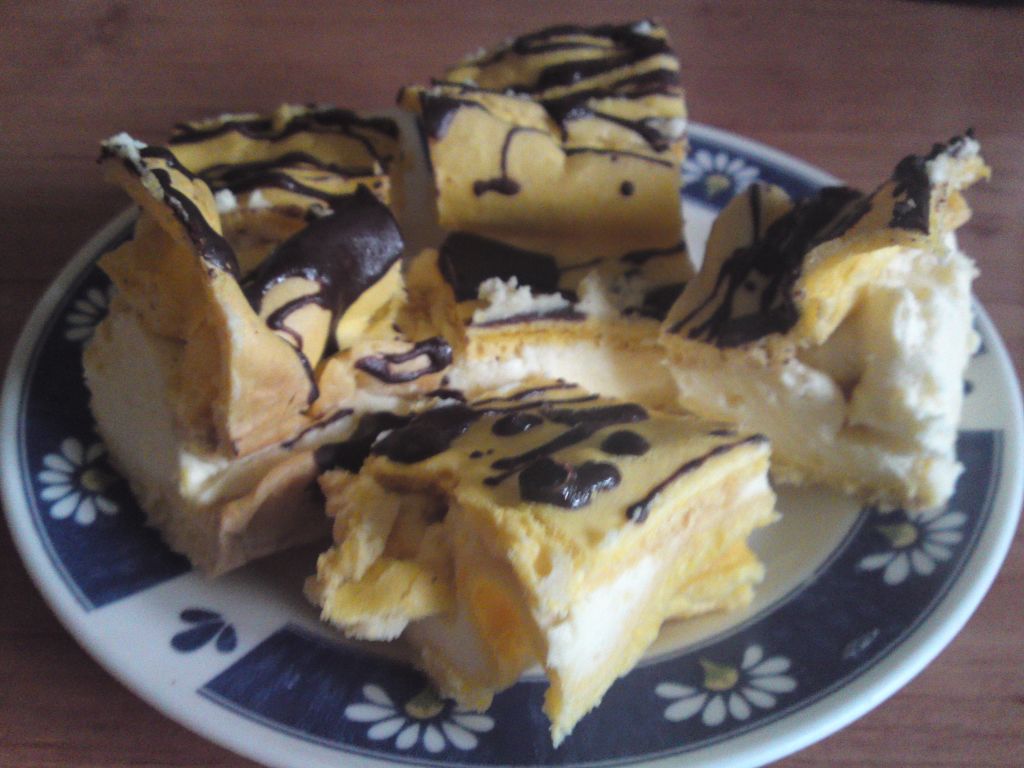 Recept: Mraky - zákuskové řezy | Tradičnírecepty.cz