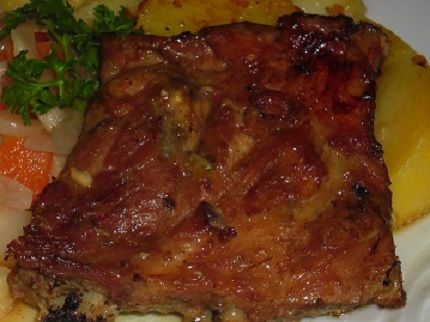 Recept: Pečená žebra | Tradičnírecepty.cz